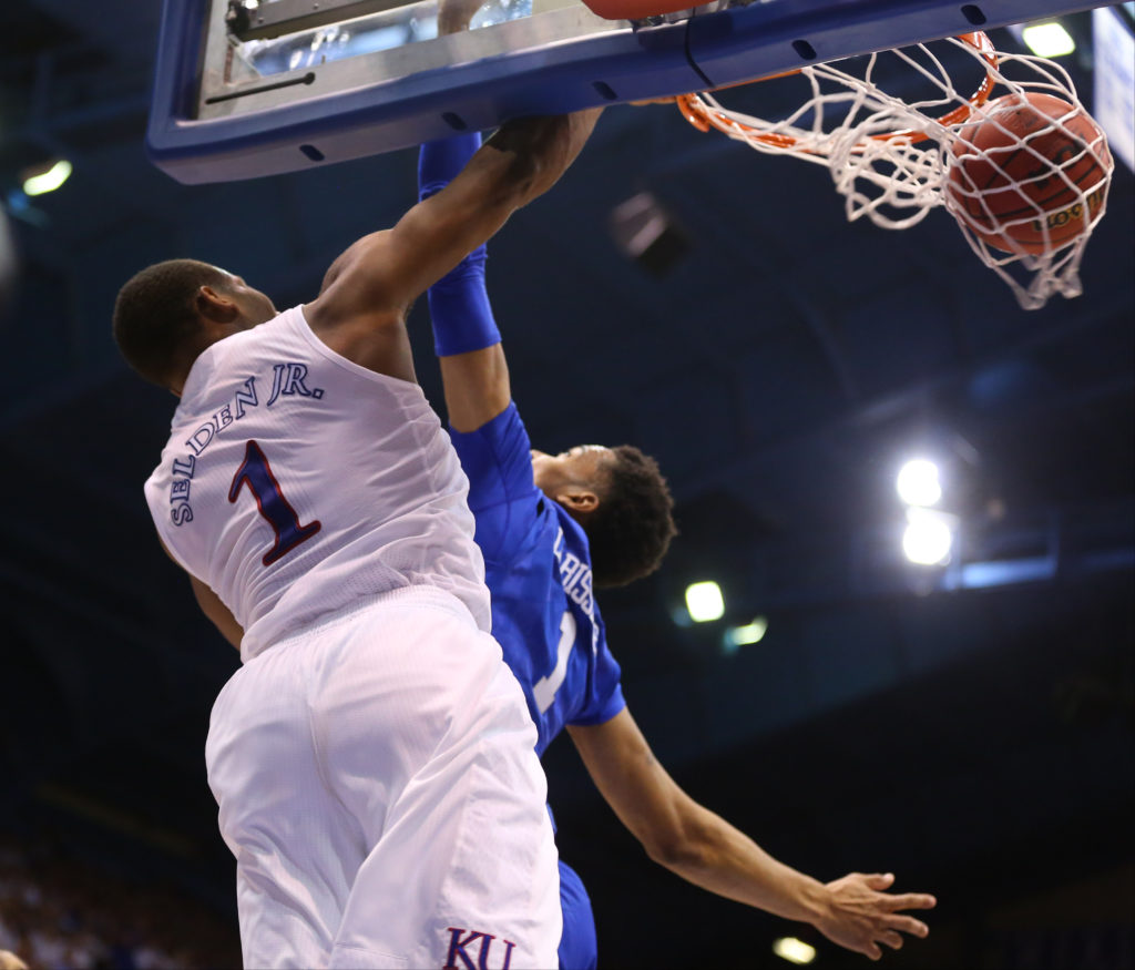 Extra incentive: Wayne Selden Jr. helps KU win battle of blue bloods ...